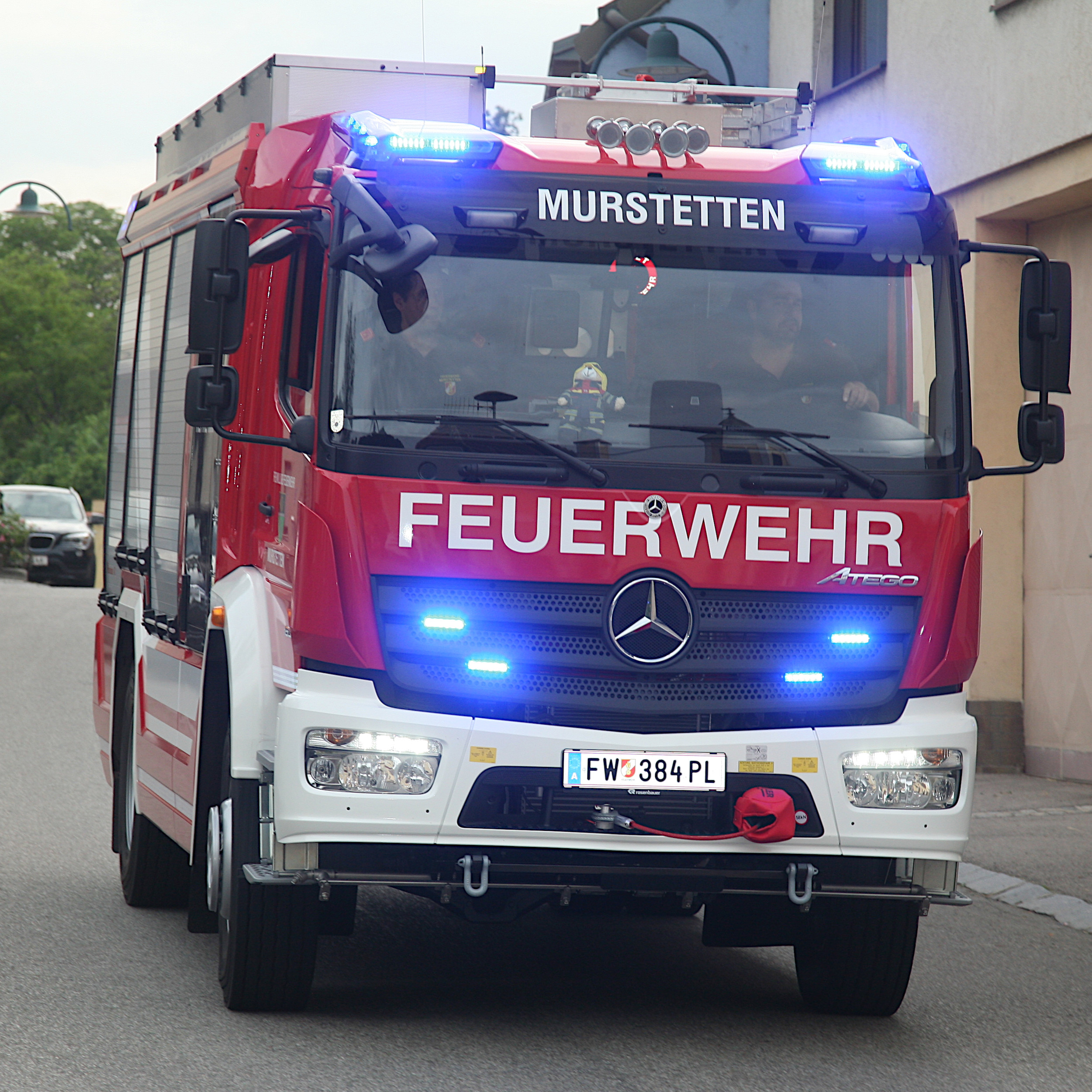 FF-Fahrzeuganlieferung geriet zum Willkommensfest | Perschling